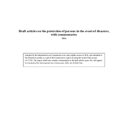 Treaty on the Protection of Persons in the Event of Disasters | IFRC